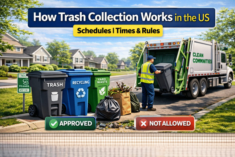 Trash Pickup Schedule Day – Find Trash & Recycling Days Near You